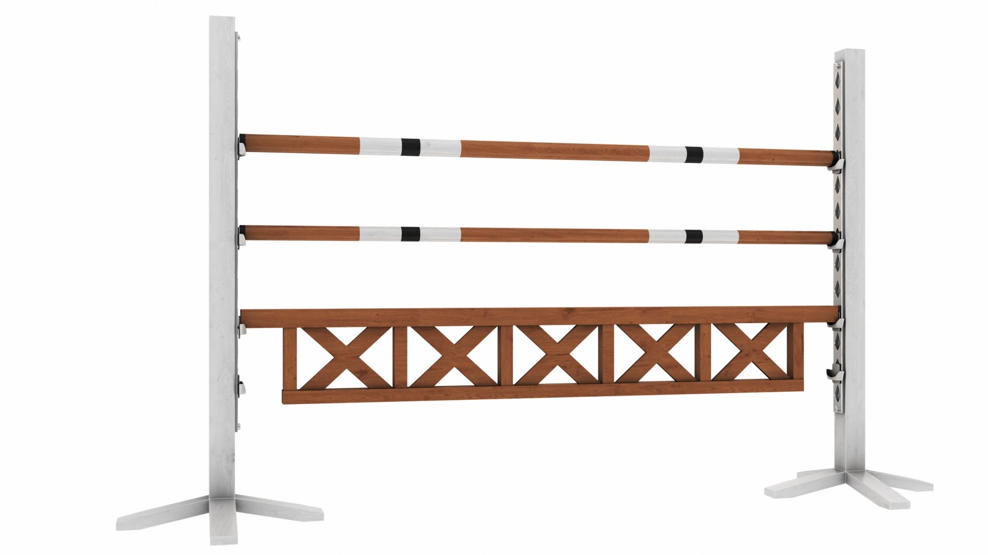 Horse Racing Gate And Training Arena Jump Stand 3D - TurboSquid 2234772