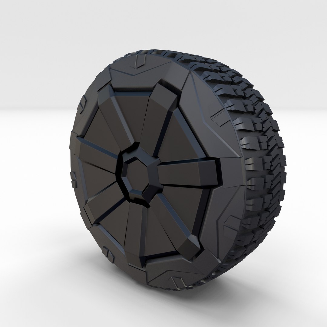 3D Tesla Cybertruck Wheel - TurboSquid 1508137