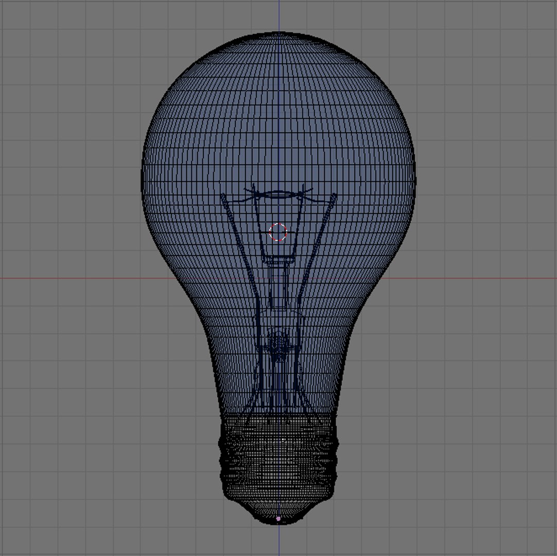 light bulb 3d model