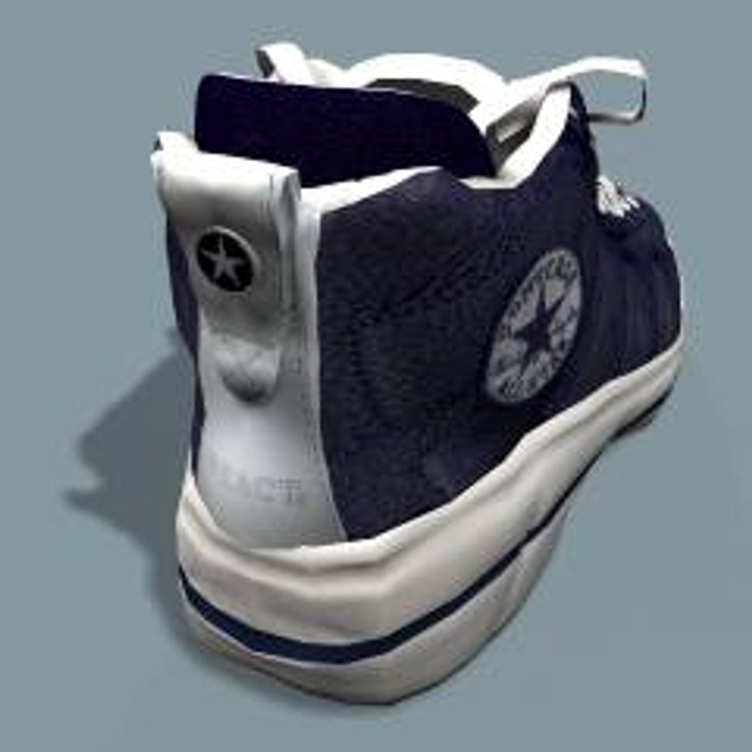 Converse Shoe 3d Model