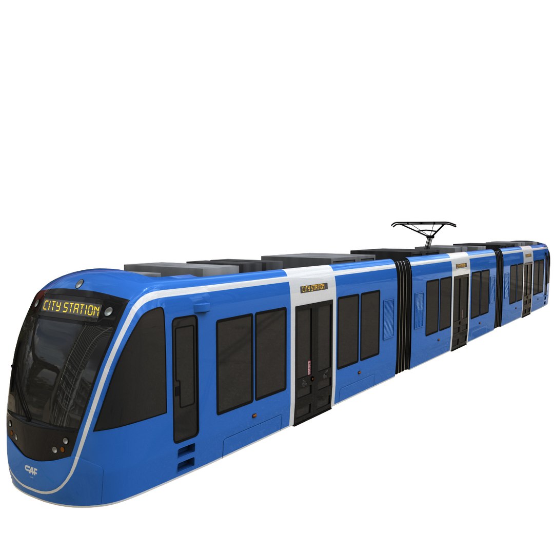 3D Tram City Model - TurboSquid 1159278