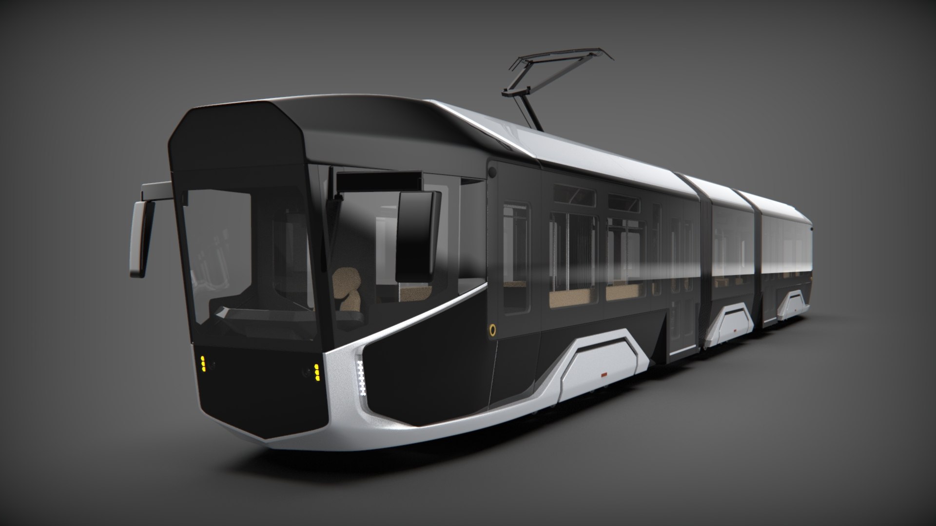R1 1 Tram 3D Model - TurboSquid 1253185