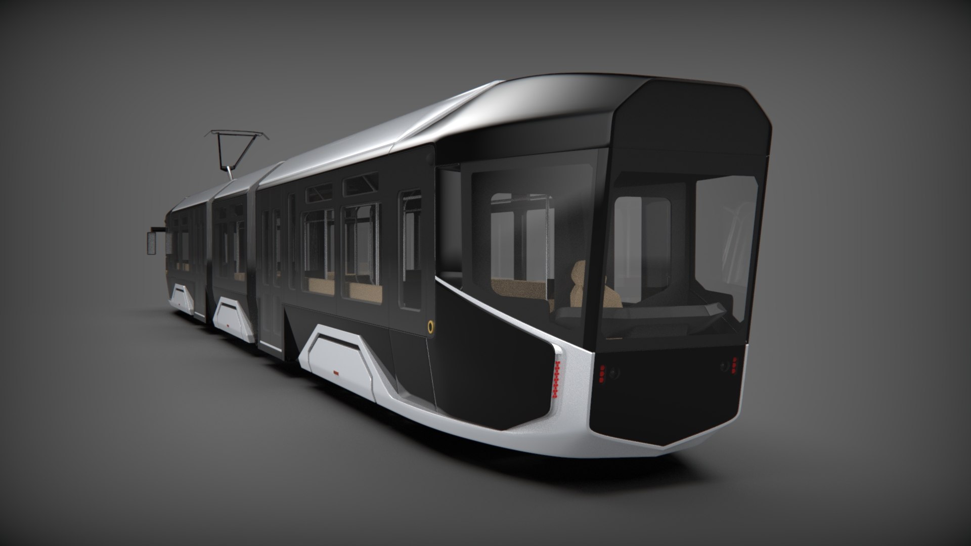 R1 1 Tram 3D Model - TurboSquid 1253185