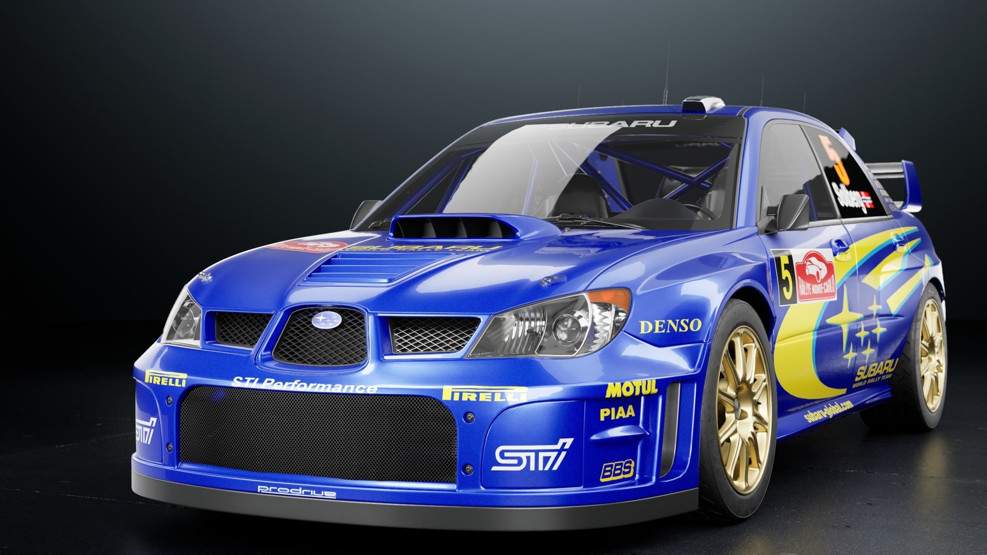 3D Subaru Impreza STi WRC 2006 Model - TurboSquid 2234934
