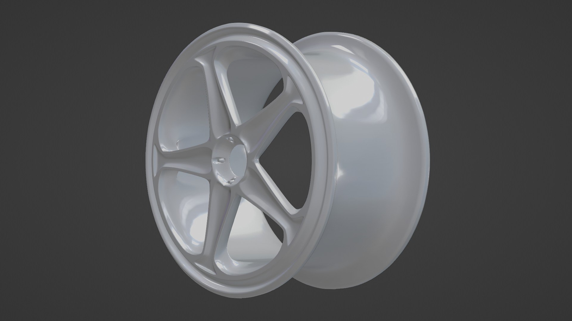 3D model Advan RC2 Sport Car Rim - TurboSquid 2135841