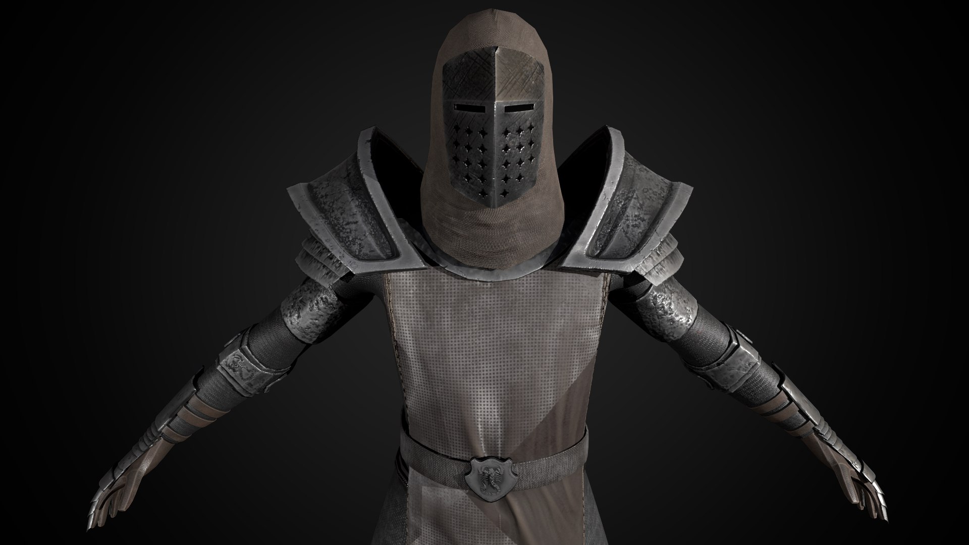 Knight Desert 3D Model - TurboSquid 1676516