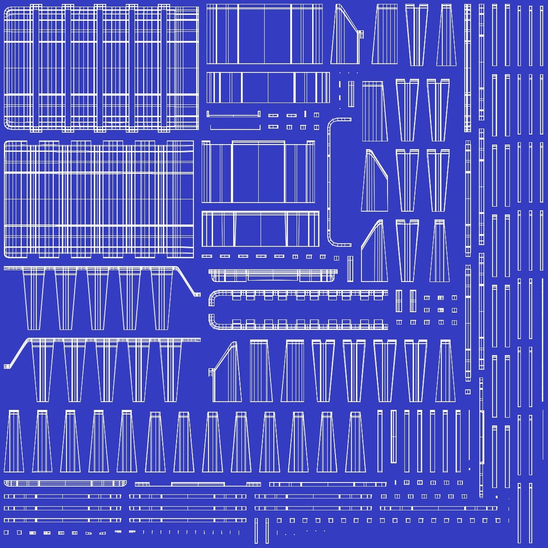 3D Storage Box Bin Stackable - TurboSquid 1792357
