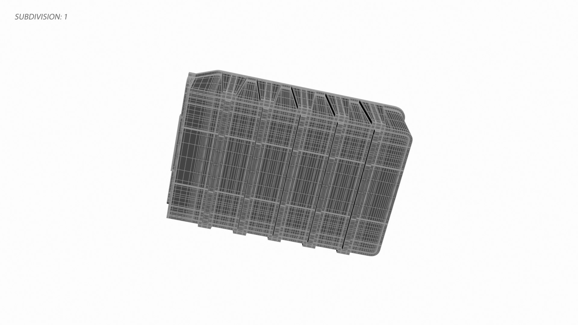 3D Storage Box Bin Stackable - TurboSquid 1792357