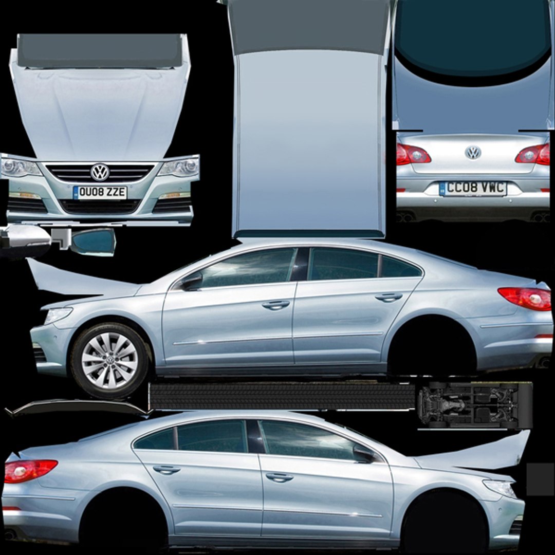3d Volkswagen Cc