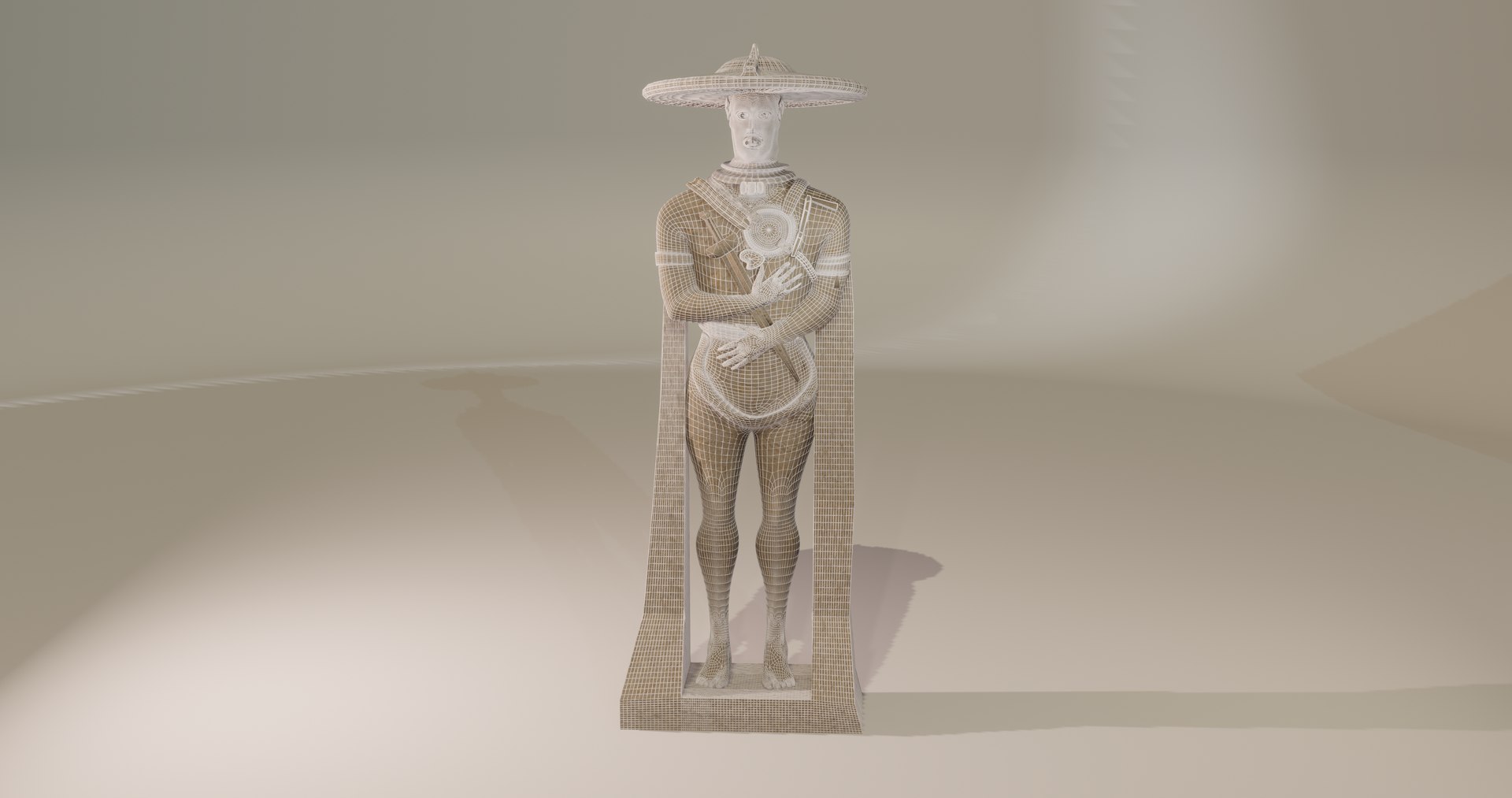 Capestrano Warrior Guerriero Di 3D - TurboSquid 1540206