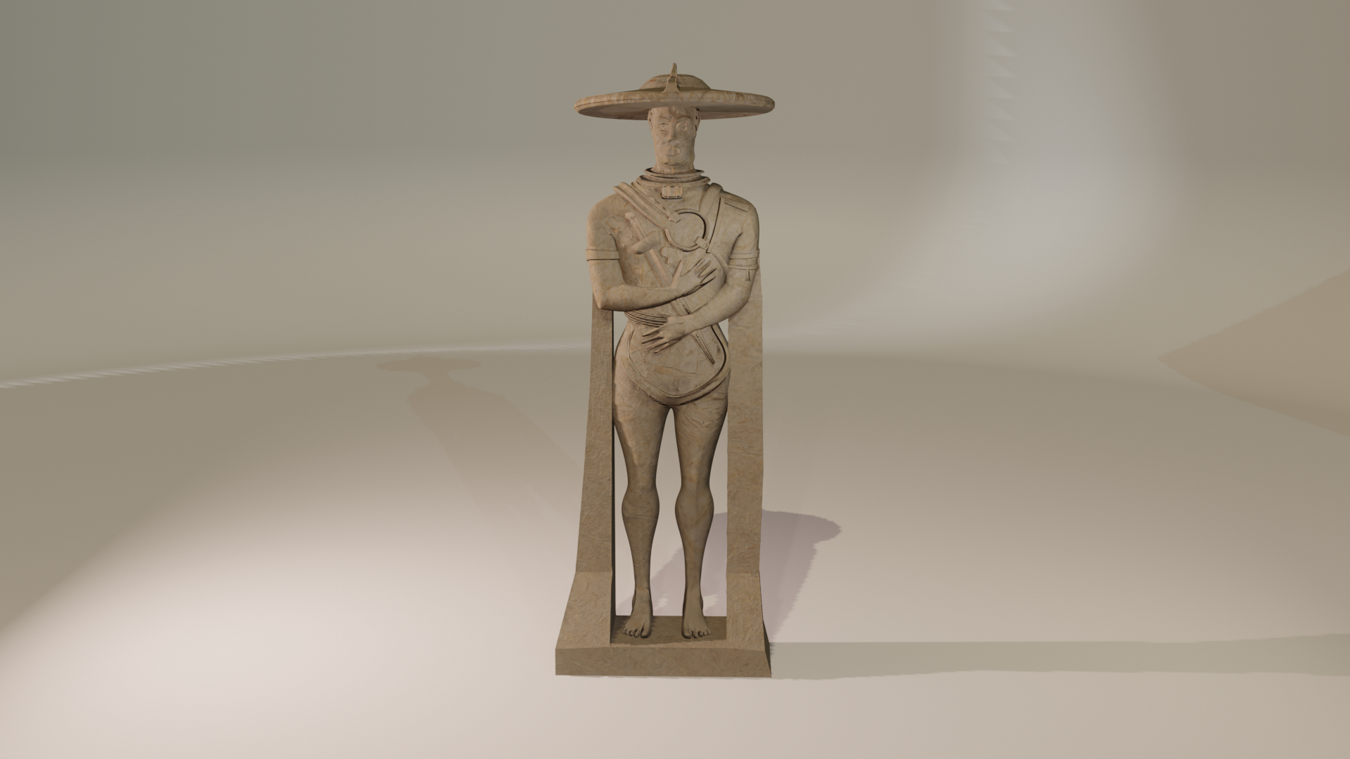 Capestrano Warrior Guerriero Di 3D - TurboSquid 1540206