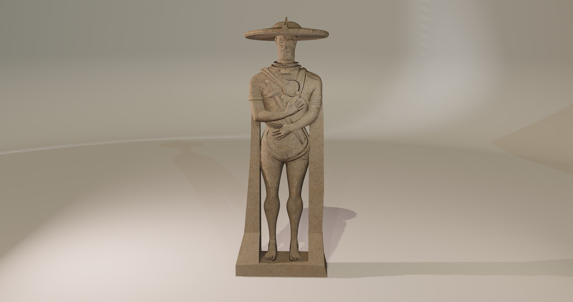 Capestrano Warrior Guerriero Di 3D - TurboSquid 1540206