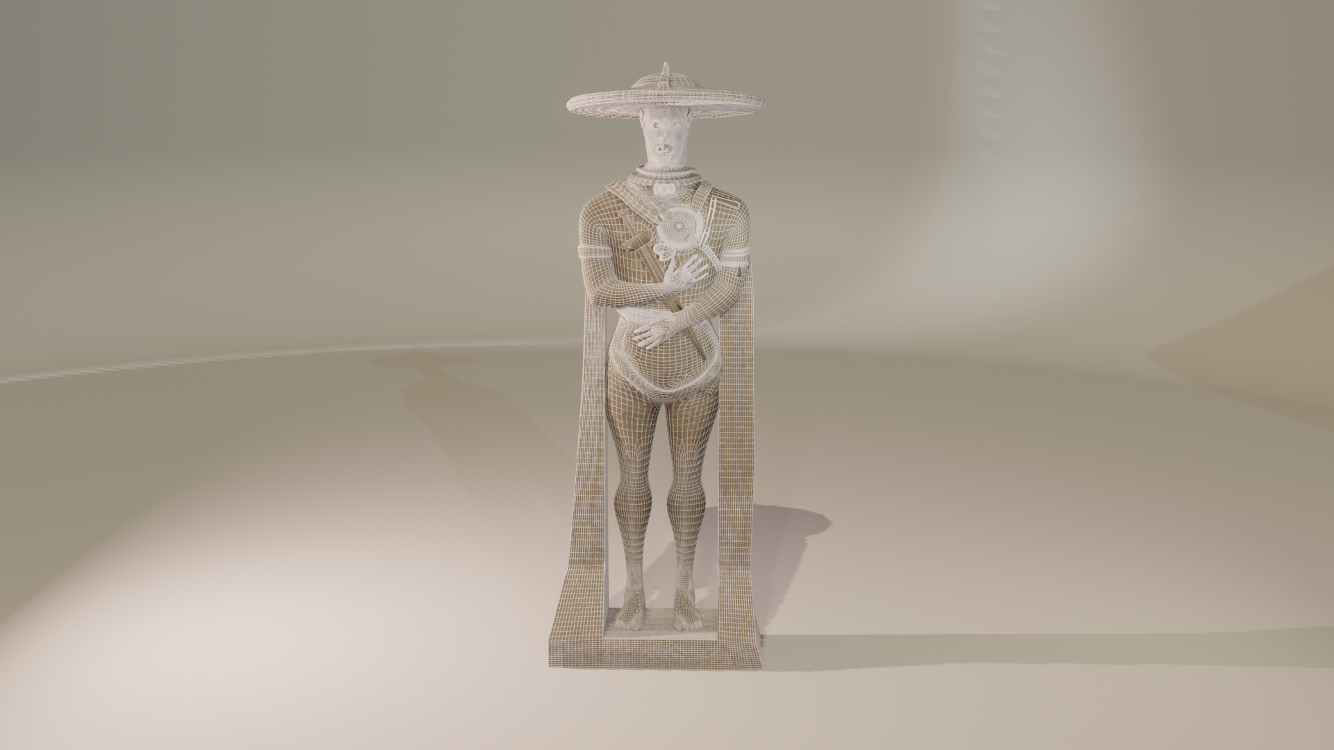 Capestrano Warrior Guerriero Di 3D - TurboSquid 1540206