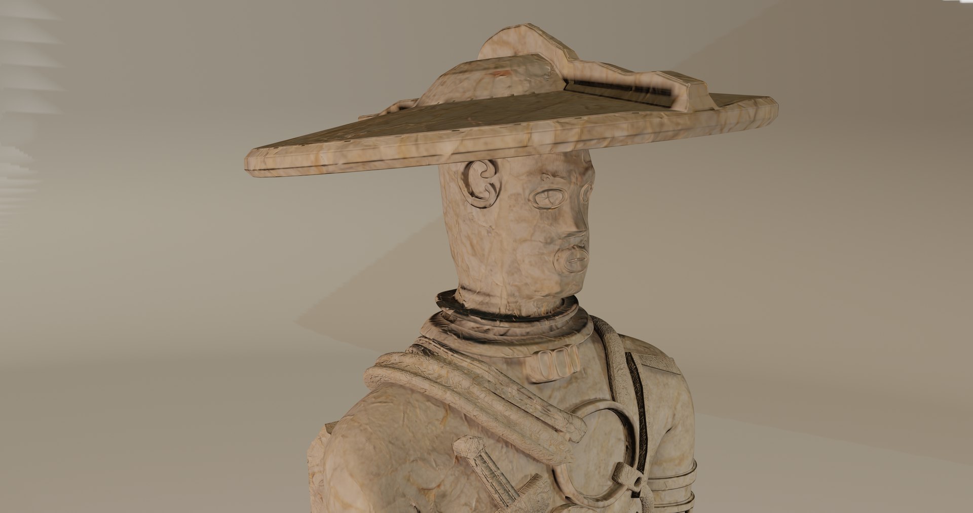 Capestrano Warrior Guerriero Di 3D - TurboSquid 1540206