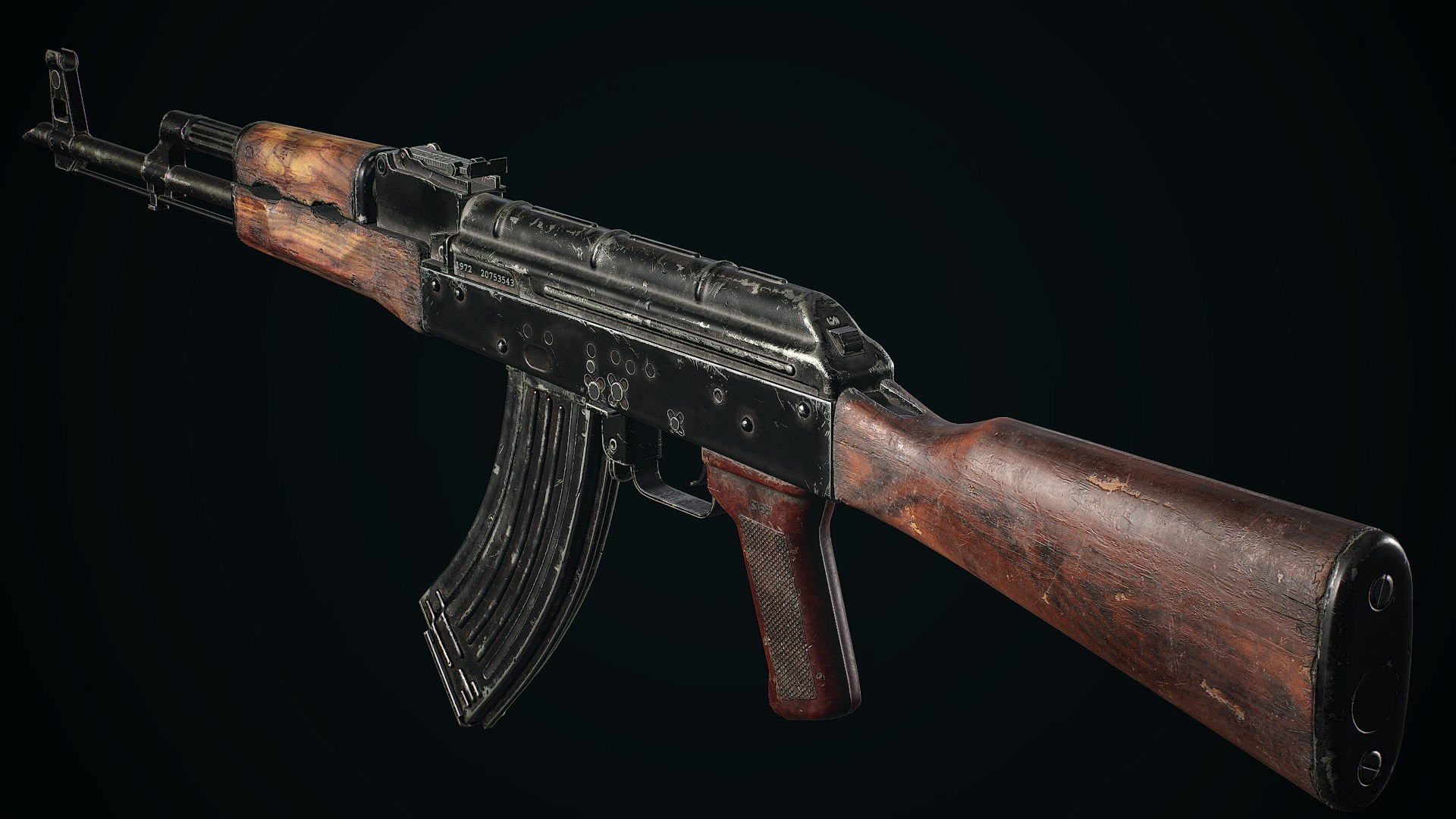 3D Model Photorealistic AKM - PBR Game Ready - TurboSquid 1725764