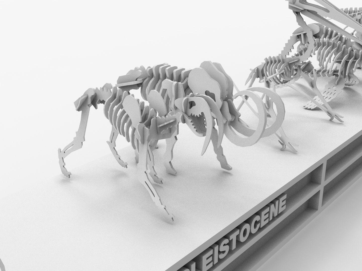 3D Model Evolution Darwin Skeleton - TurboSquid 1428001