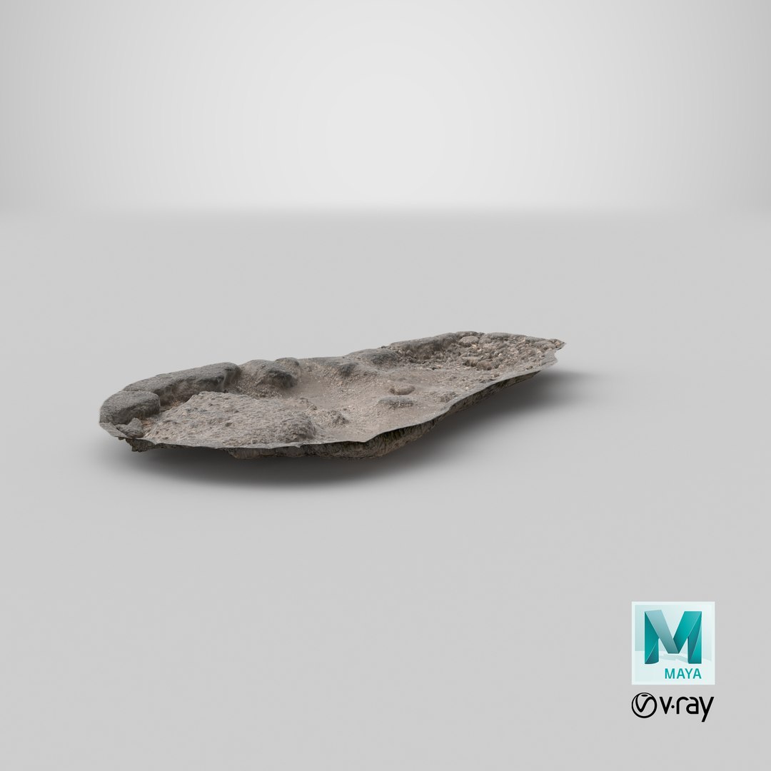 3D Pothole Large - TurboSquid 1866318