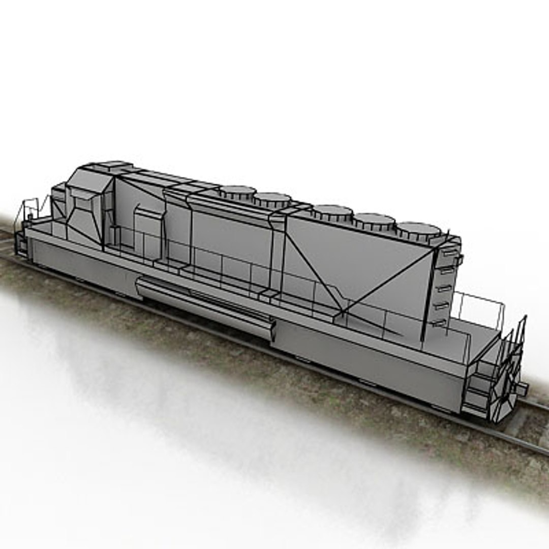 3ds max train