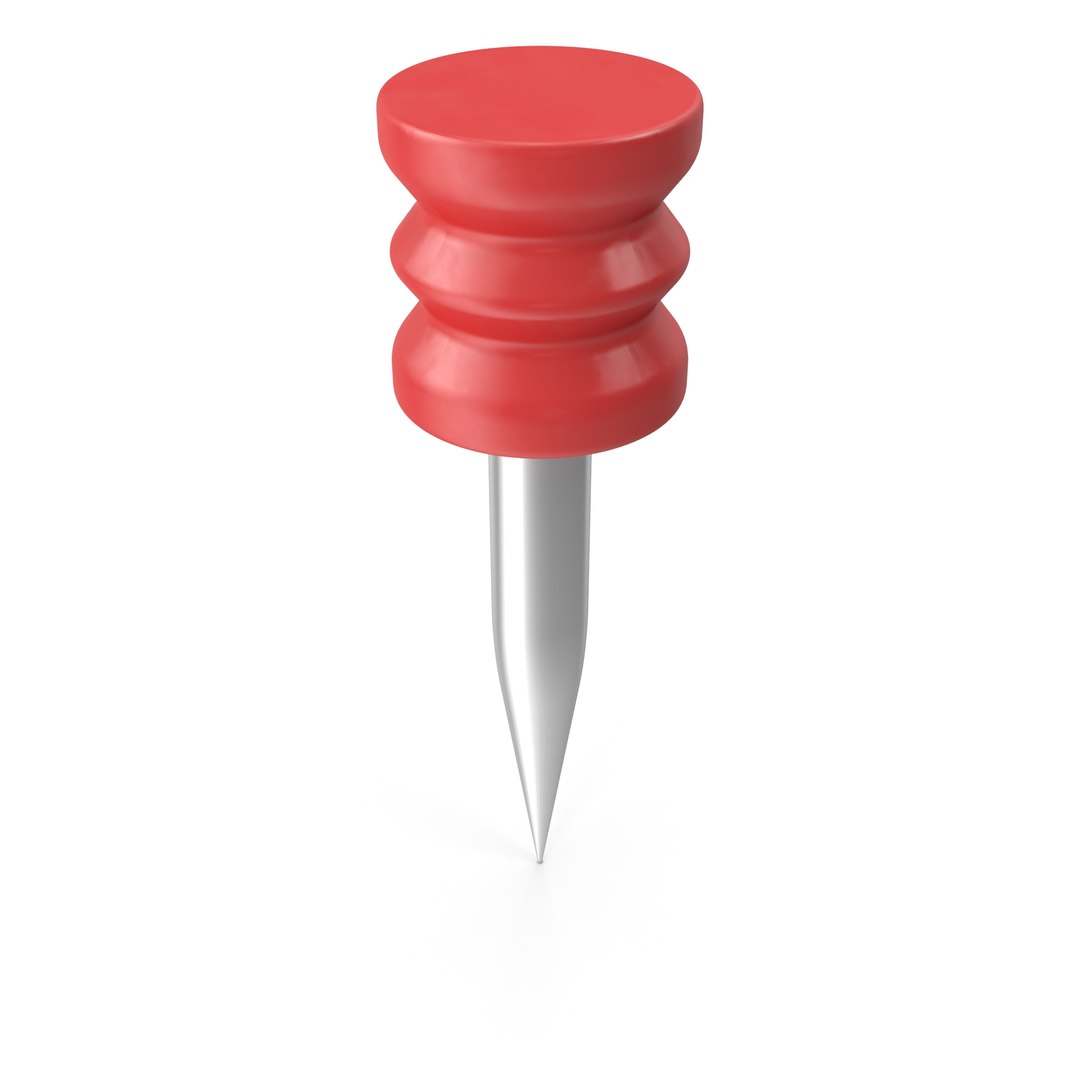 Realistic Pin Model 3d Model Turbosquid 2167537