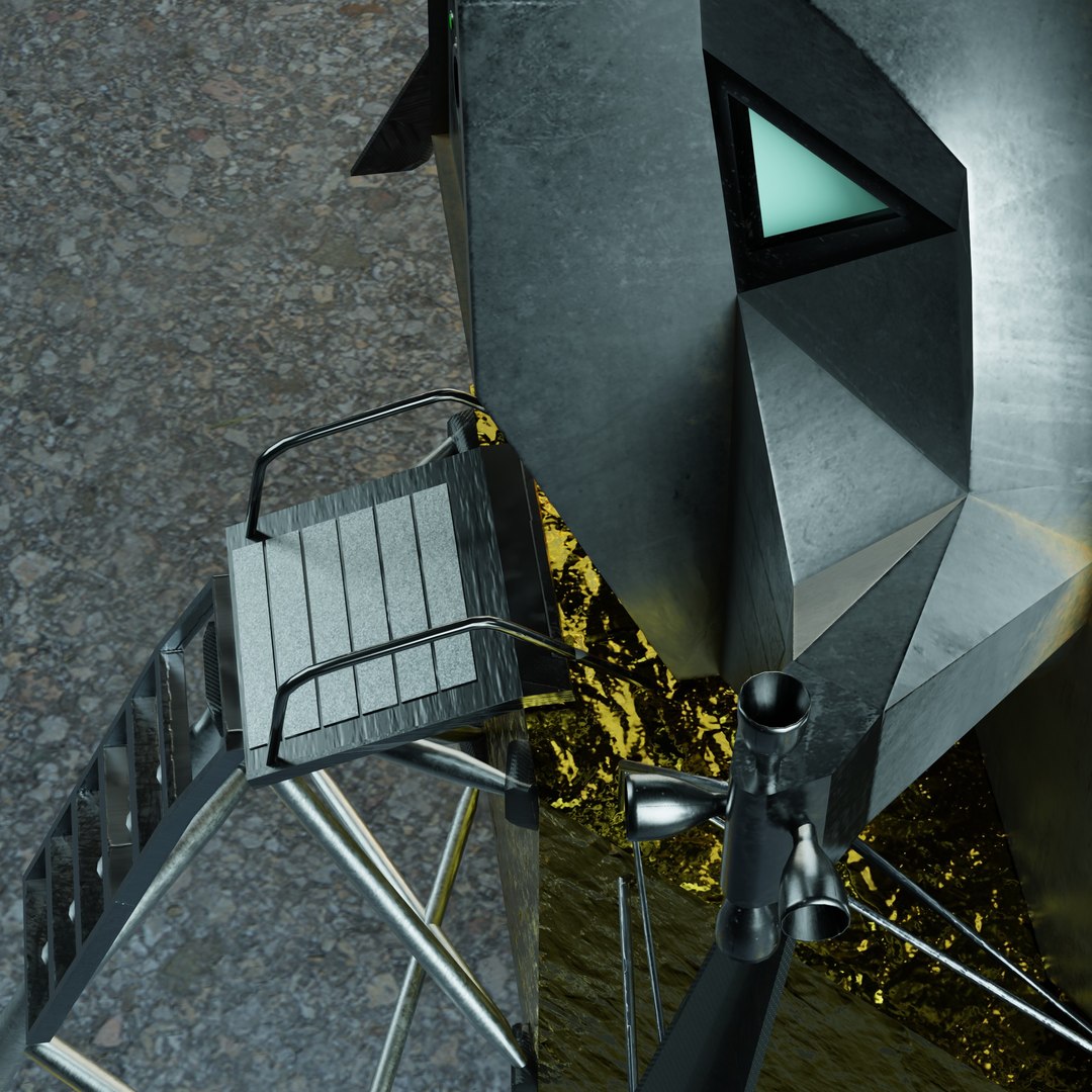 Apollo 13 Aquarius Lunar Module 3D Model - TurboSquid 2317382