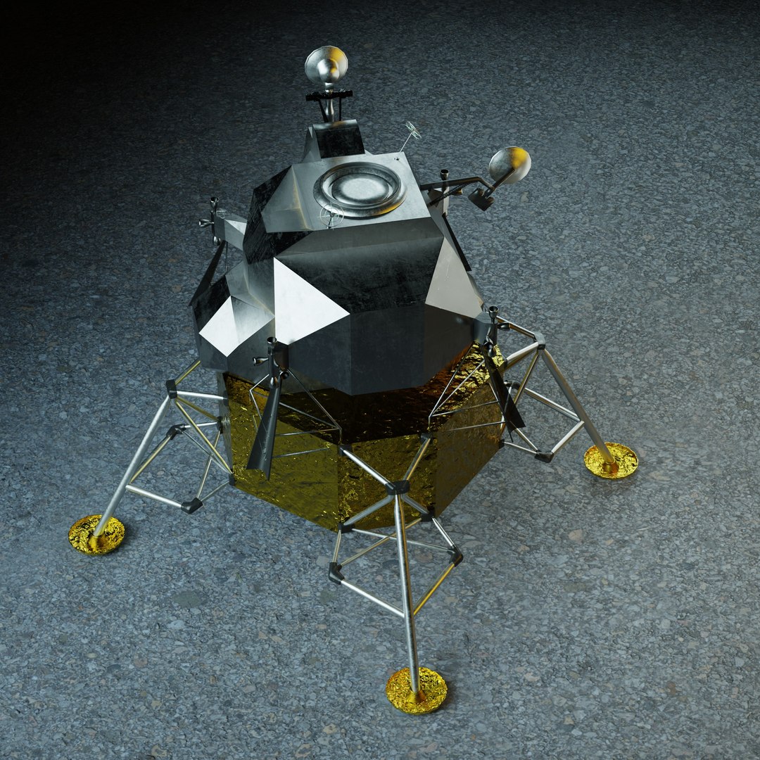 Apollo 13 Aquarius Lunar Module 3D Model - TurboSquid 2317382
