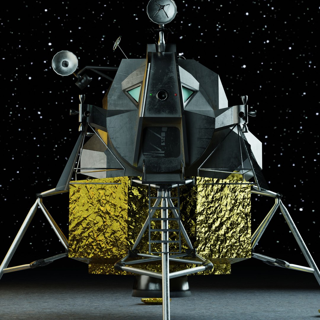 Apollo 13 Aquarius Lunar Module 3D Model - TurboSquid 2317382