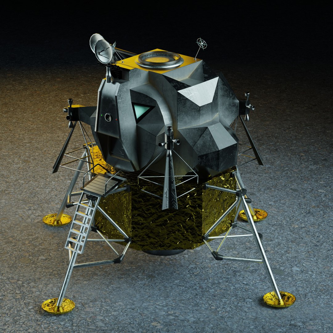 Apollo 13 Aquarius Lunar Module 3D Model - TurboSquid 2317382