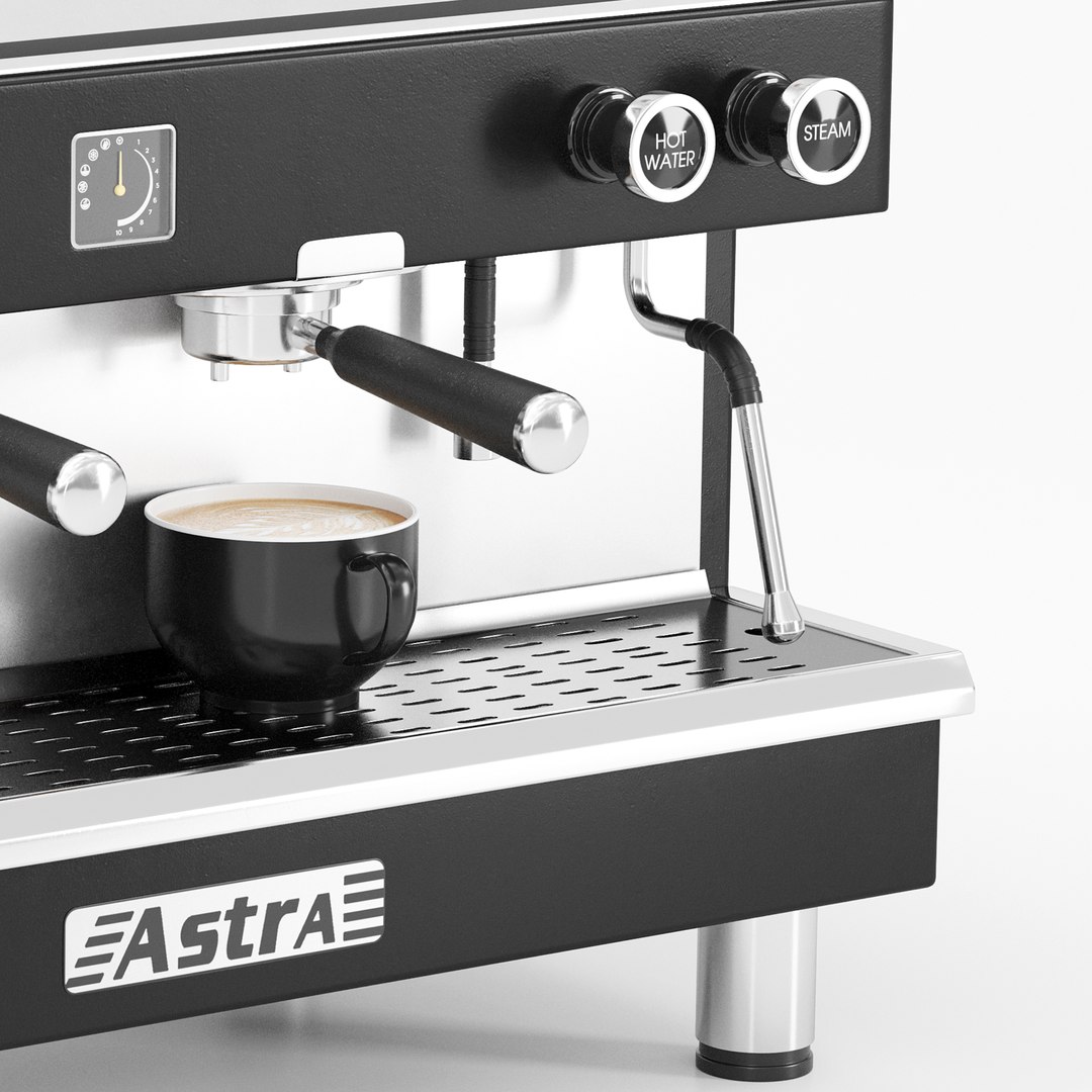 ASTRA Espresso Machine 3D - TurboSquid 2005862