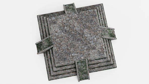 modelo 3d Pirámide Maya 04 - TurboSquid 2029522