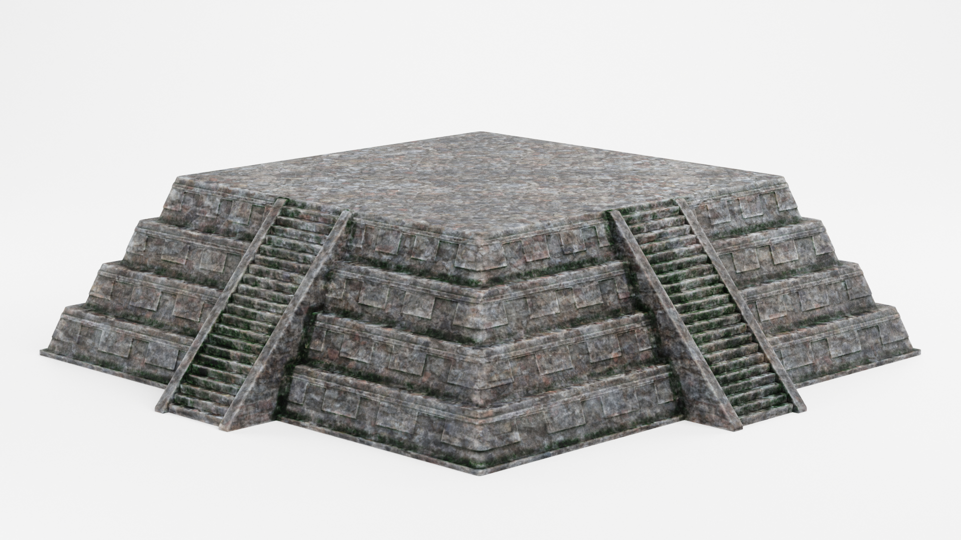 Mayan Pyramid 04 3D Model - TurboSquid 2029522