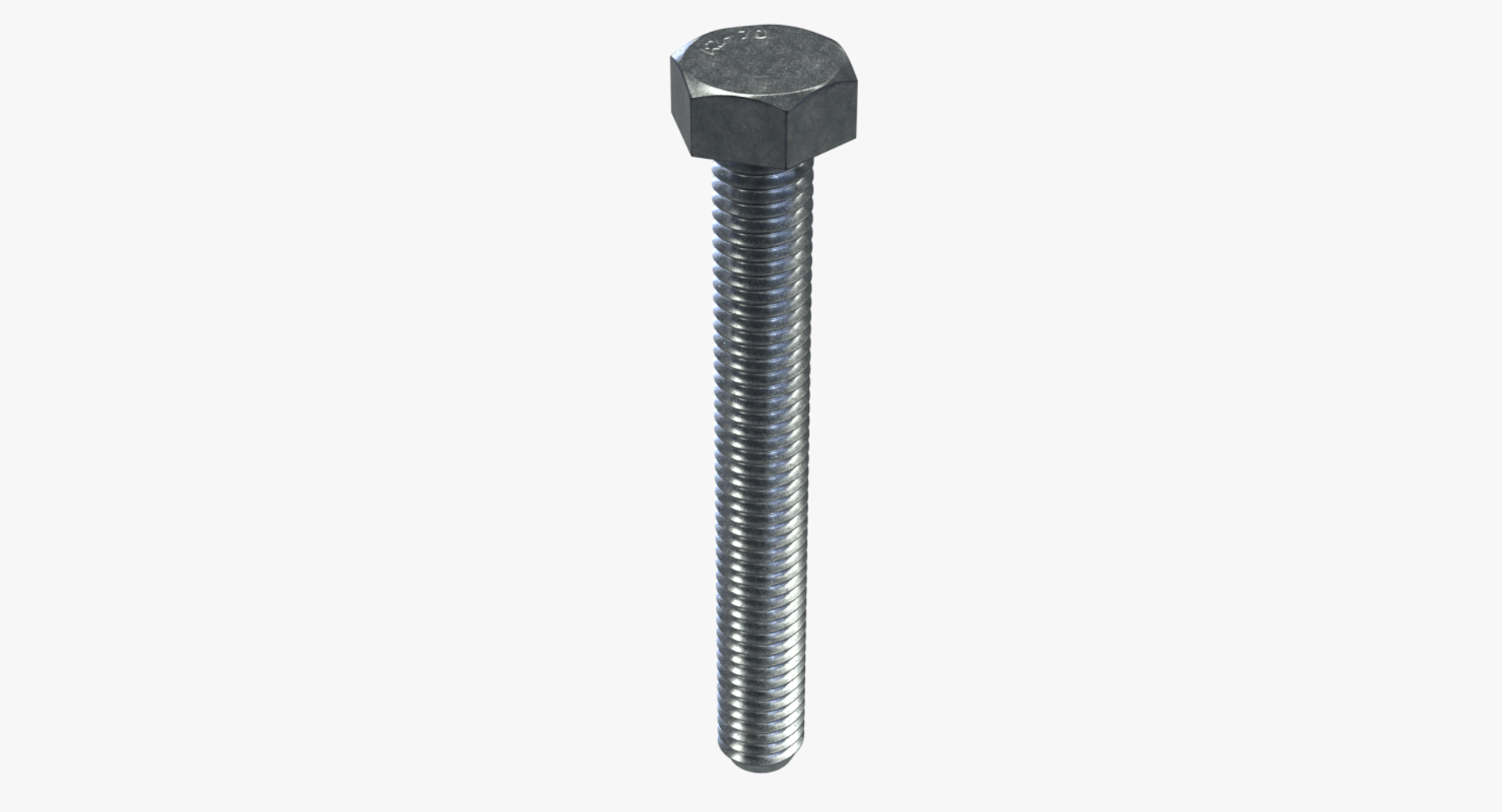 Hex Bolt M5x40 Model - TurboSquid 1383810