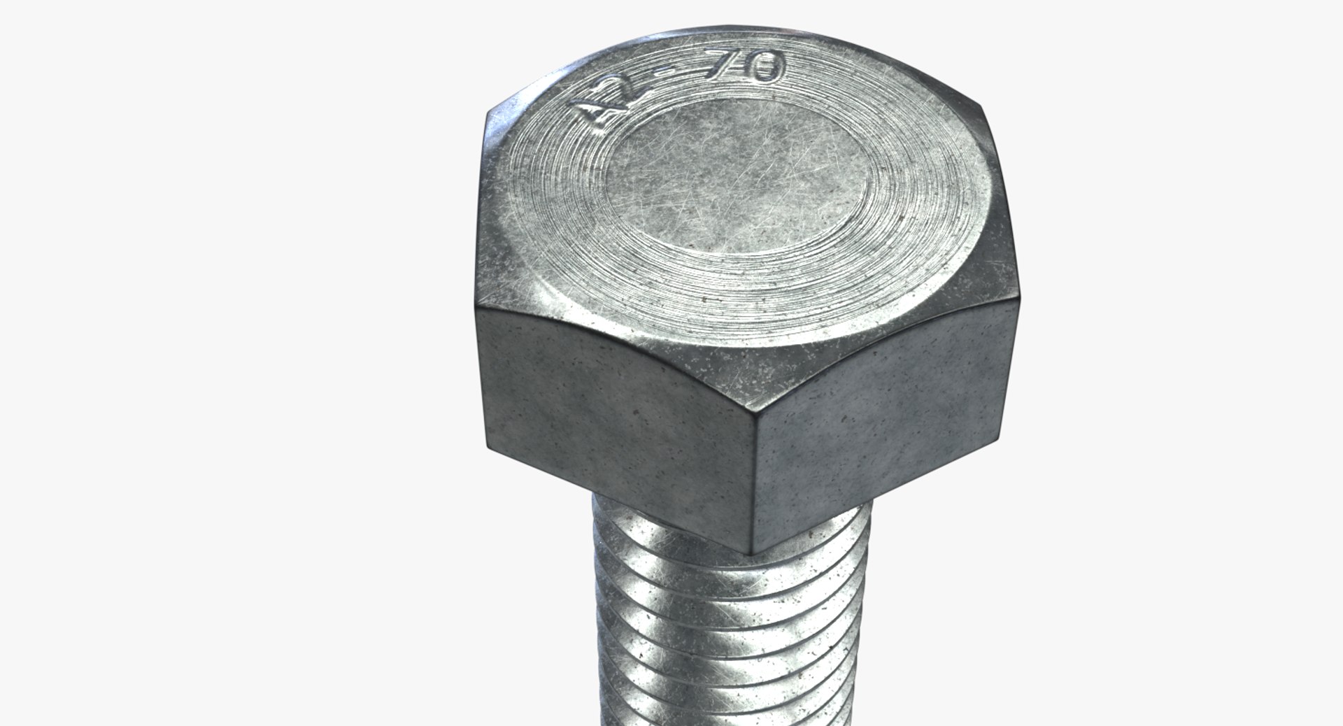 Hex Bolt M5x40 Model - TurboSquid 1383810