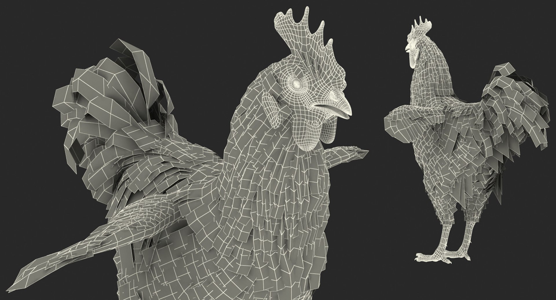 3D Chickens Hen Realistic - TurboSquid 1200617