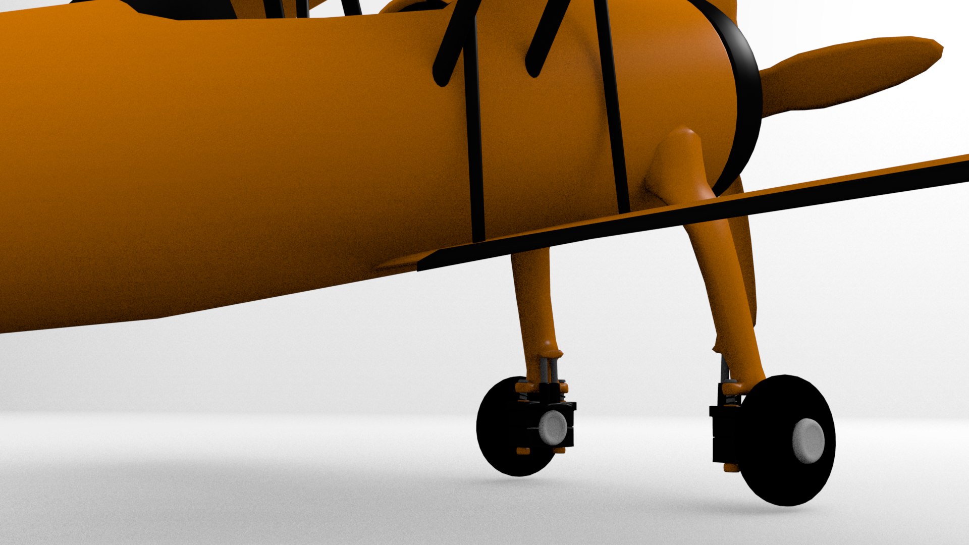 Single-engine Two-wing Aircraft 3D Model - TurboSquid 2278018