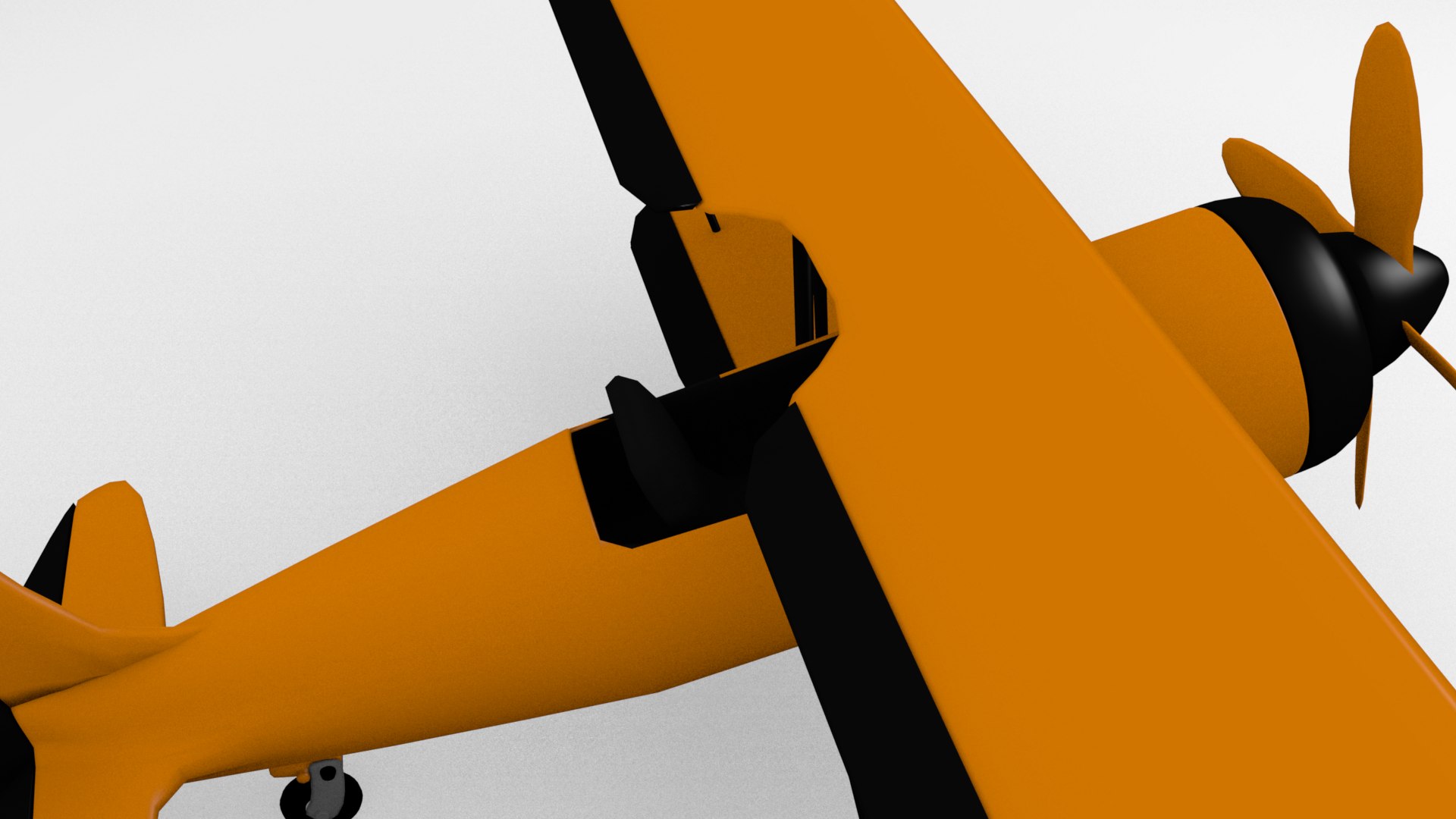 Single-engine Two-wing Aircraft 3D Model - TurboSquid 2278018