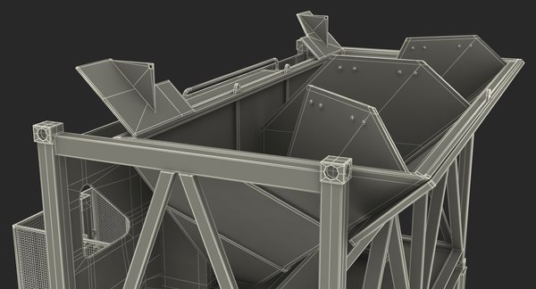 Industrial sorting machine model - TurboSquid 1407052