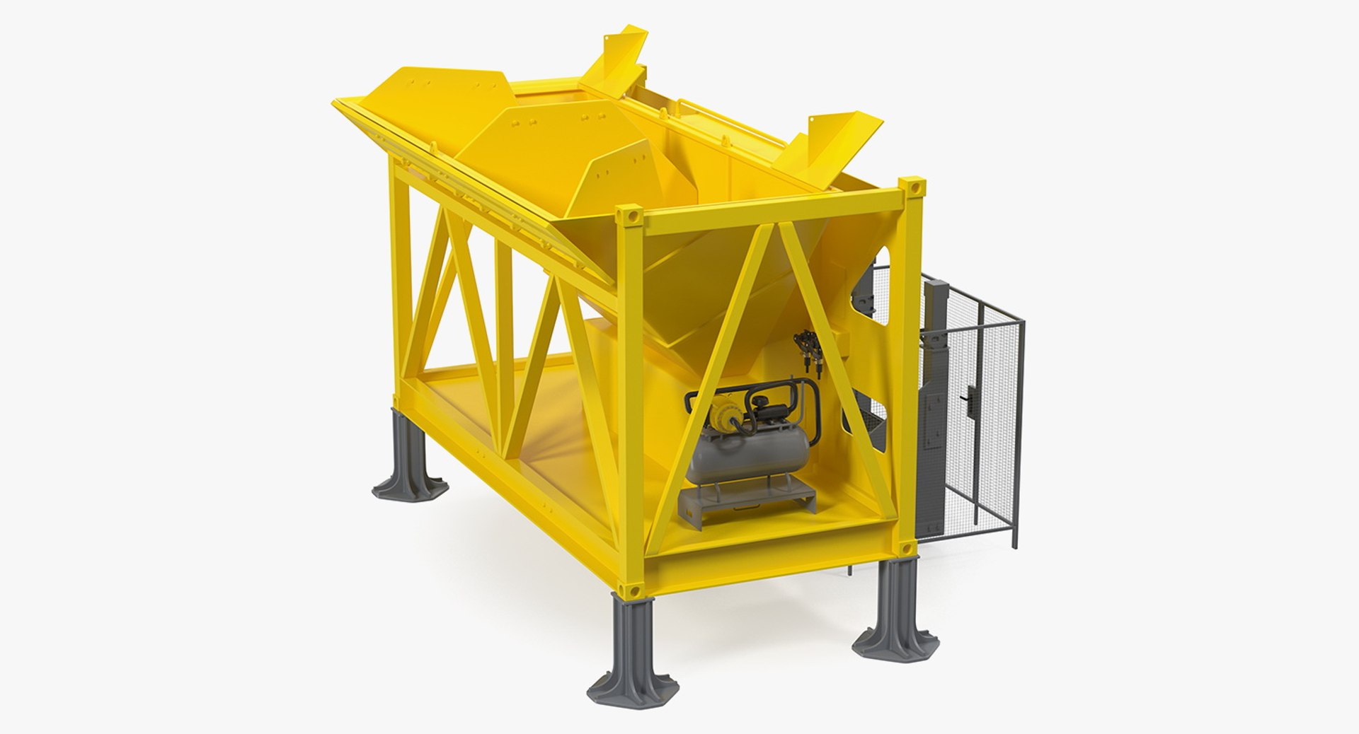 Industrial sorting machine model - TurboSquid 1407052