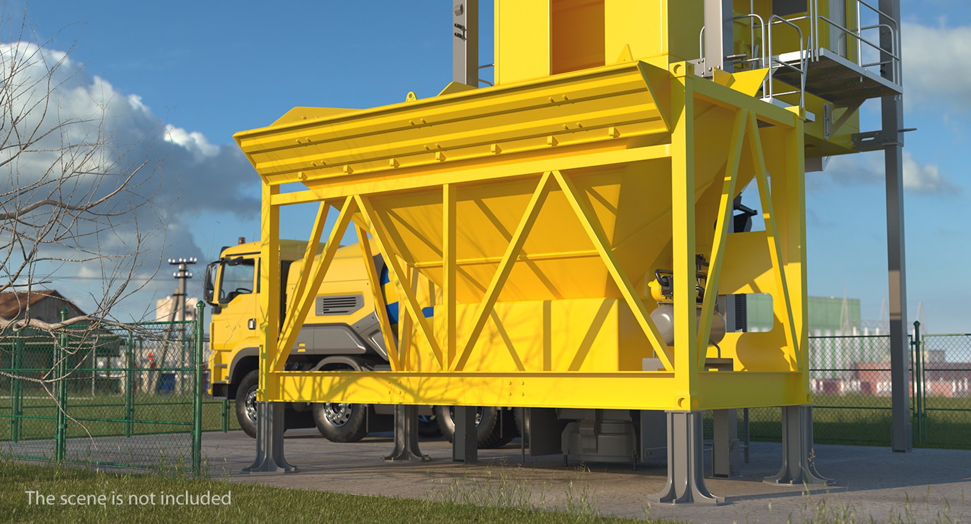 Industrial Sorting Machine Model - TurboSquid 1407052
