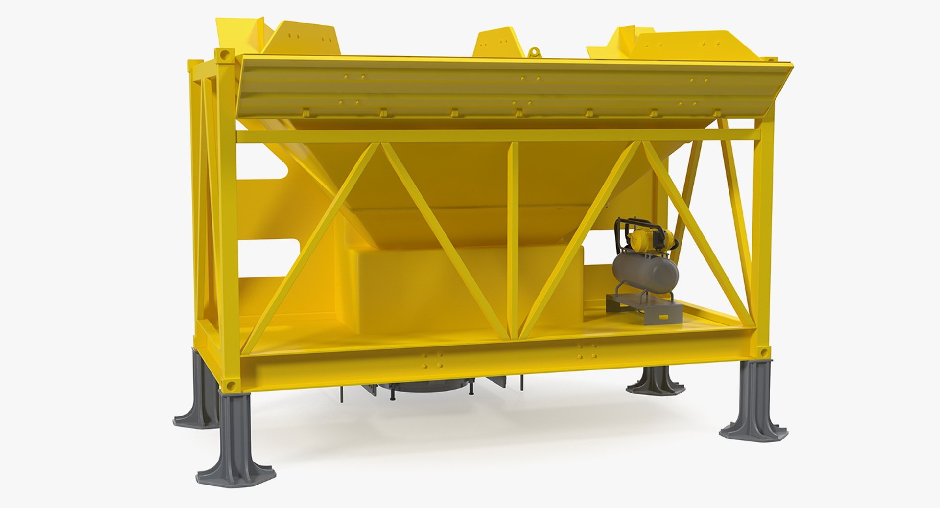 Industrial Sorting Machine Model - TurboSquid 1407052