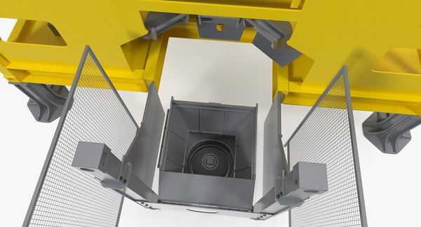 Industrial sorting machine model - TurboSquid 1407052