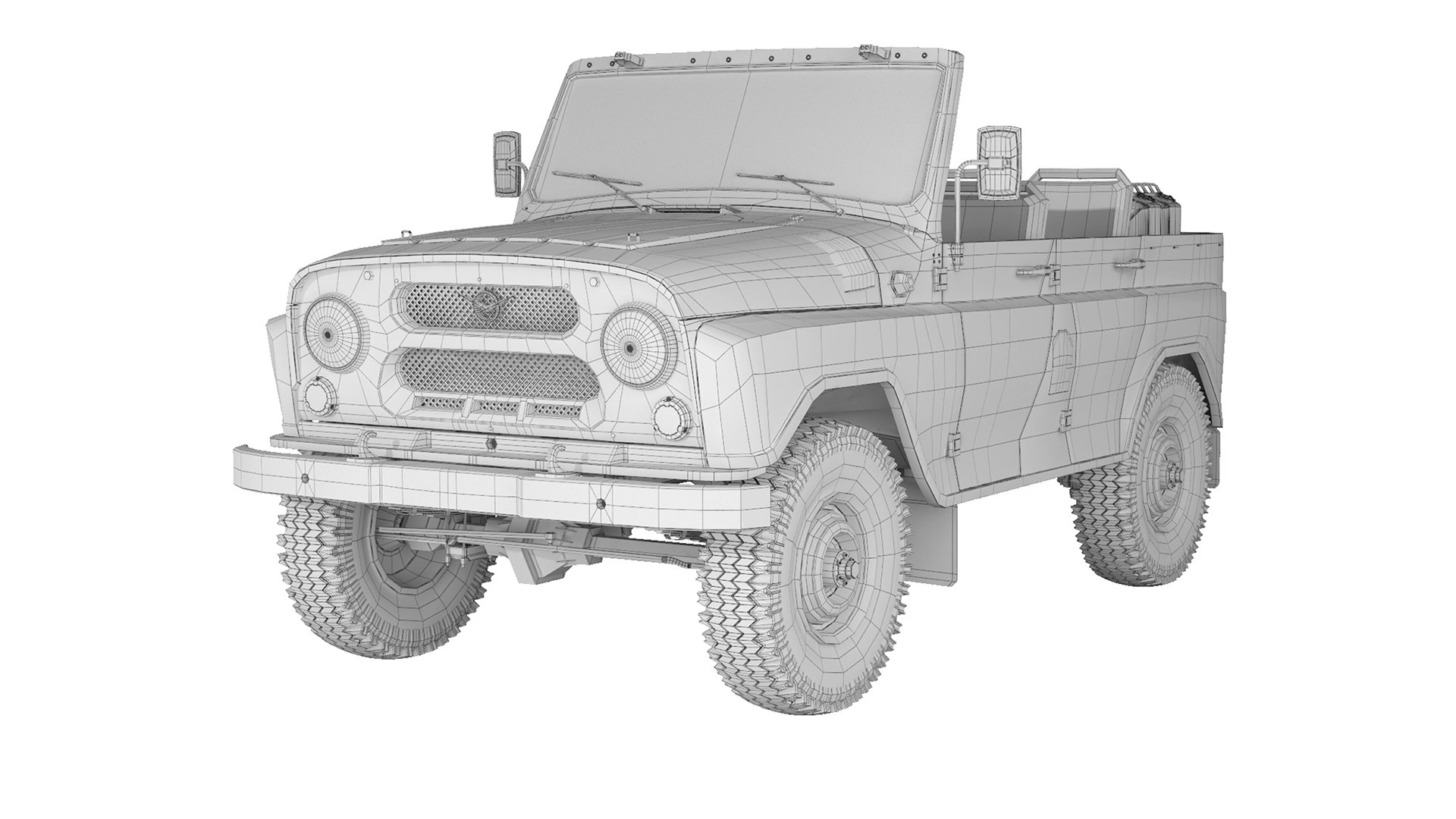 3D UAZ 3151 1985 - TurboSquid 1897203