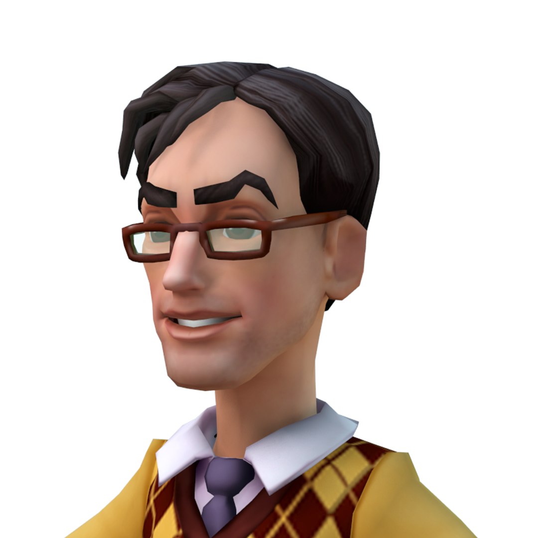 Citizen Animation 3d Model