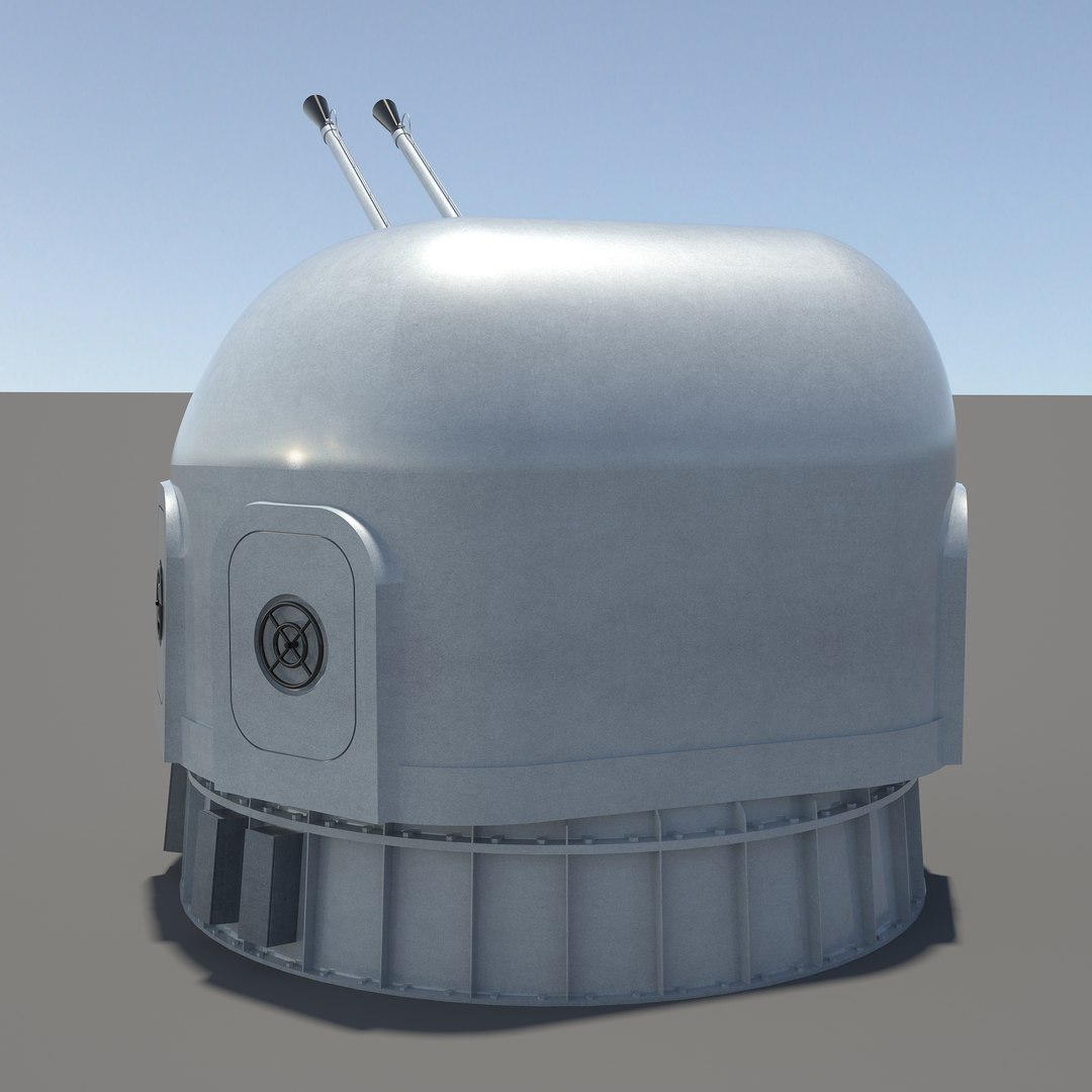 3d Model Of Type 76a 37mm Turret