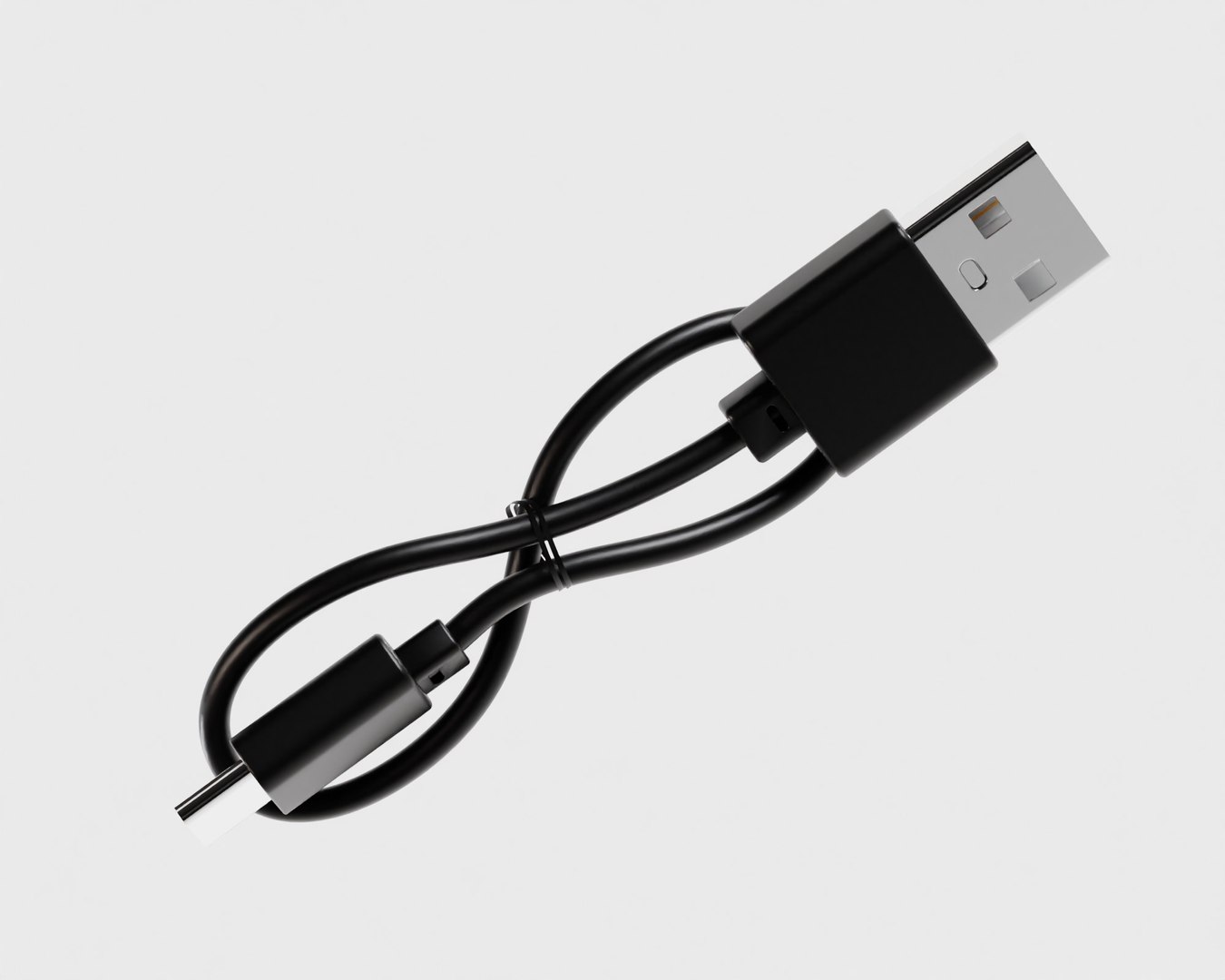 USB Cable 3D Model - TurboSquid 2125549