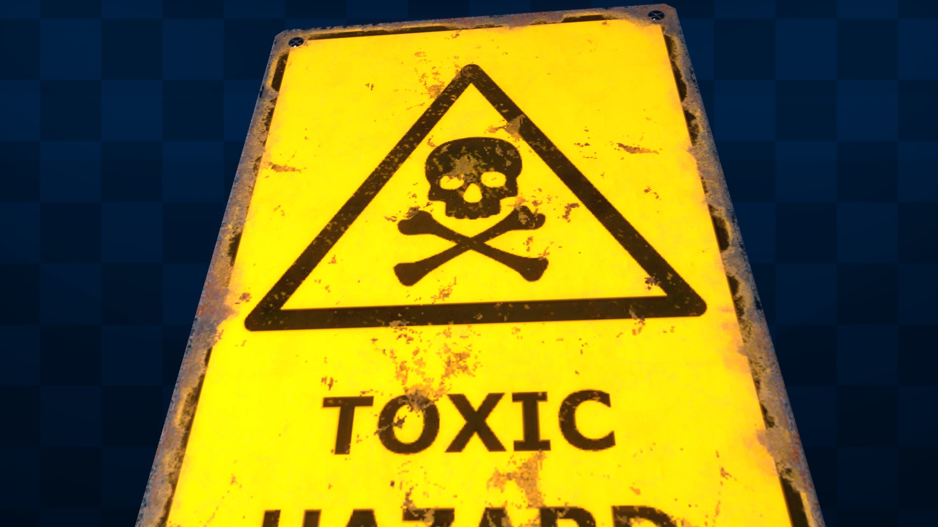 Danger Signs Model - TurboSquid 2033630