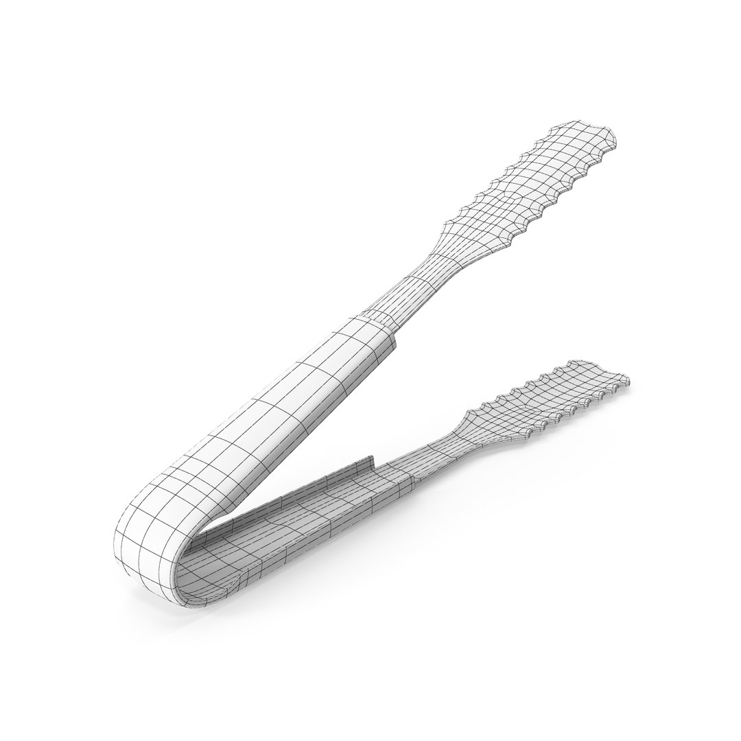 Food Tongs 3D Model - TurboSquid 2132504