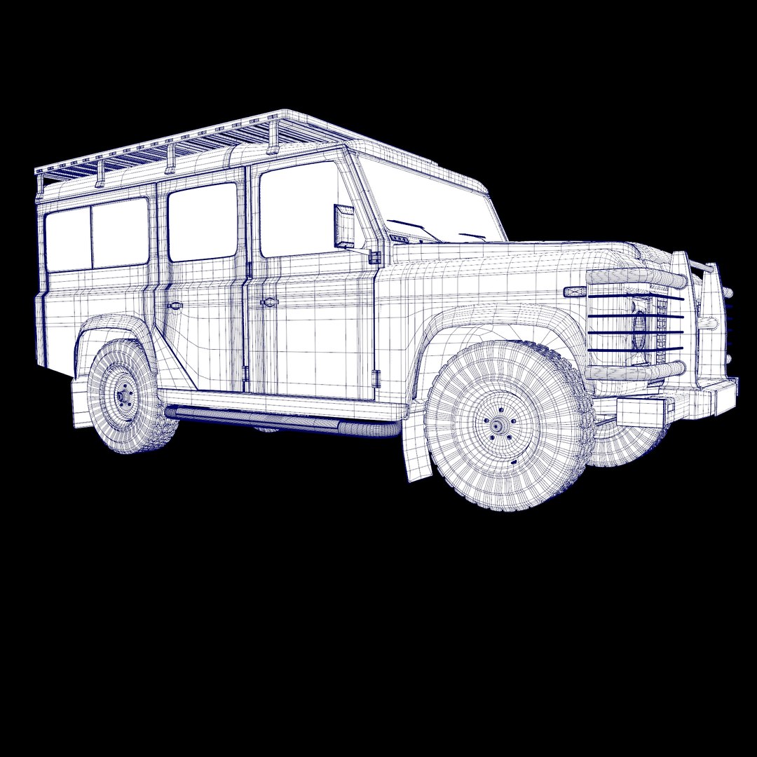 3D Model Land Rover Defender 110 - TurboSquid 1826906