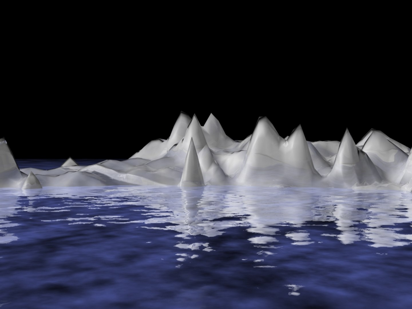 Glacier Ice 3d Max
