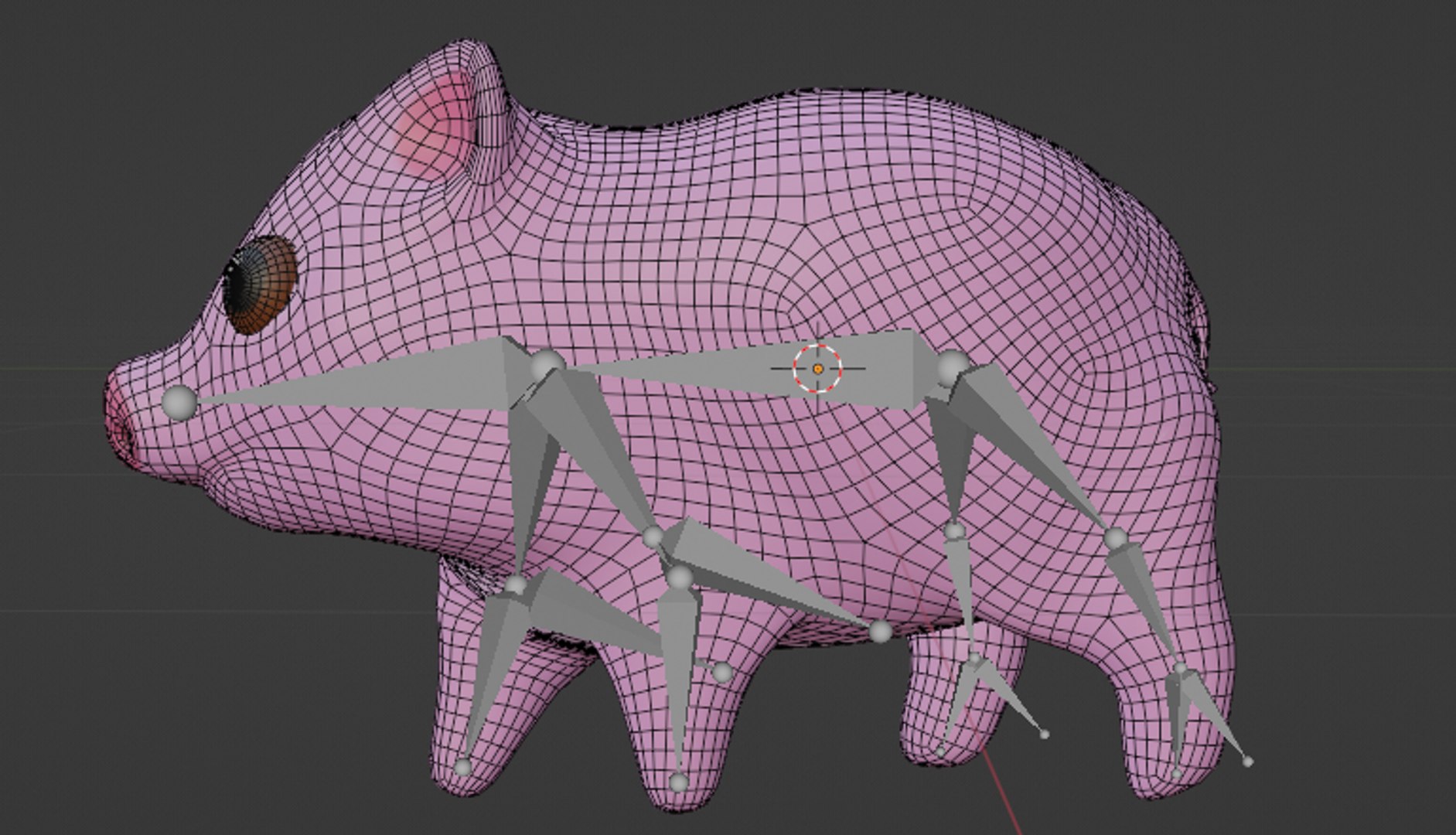 Cute Simple Piggy Rigged with Walk Cycle 3D model - TurboSquid 1939421