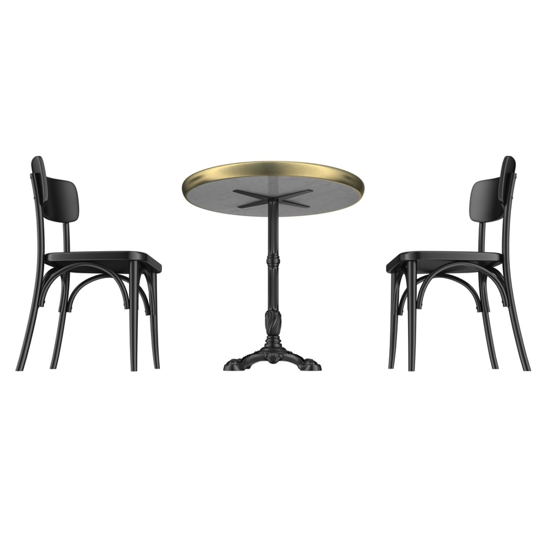 Cafe Table 3d Model
